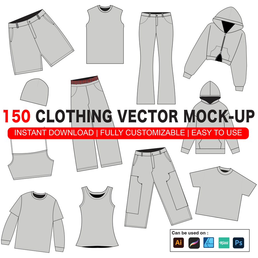 LivelyLys Vector Mock-ups